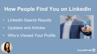 LinkedIn Strategy - Profile Optimization | PPTX