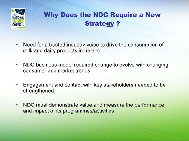 NDC Strategy Development | PPT