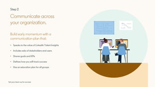 LinkedIn Talent Insights Launch Guide for Program Managers | PPT