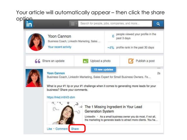 Linked In Tips How To Share Your Posts To Multiple Linkedin Groups