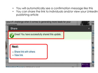 Linked in tips how to share your posts to multiple linkedin groups | PPTX