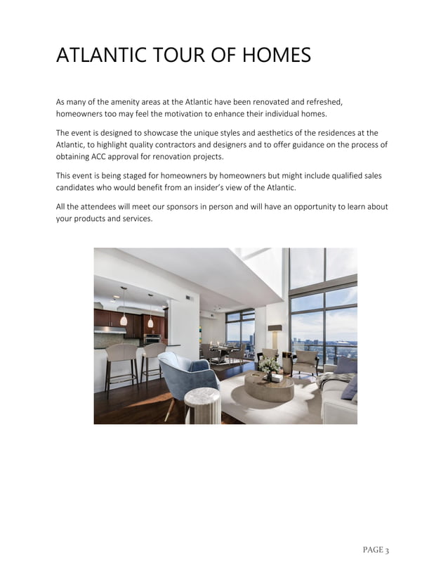 Event Sponsorship Packet | PDF