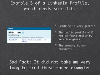 LinkedIn Training Presentation | PPT