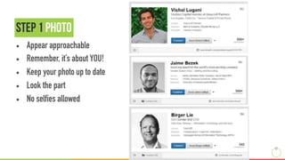 Updating your profile on LinkedIn - the 3 basic steps | PPT