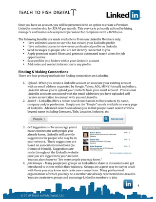 LinkedIn Tutorial | PDF