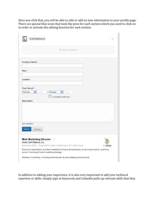 Linkedin Tutorial | PDF