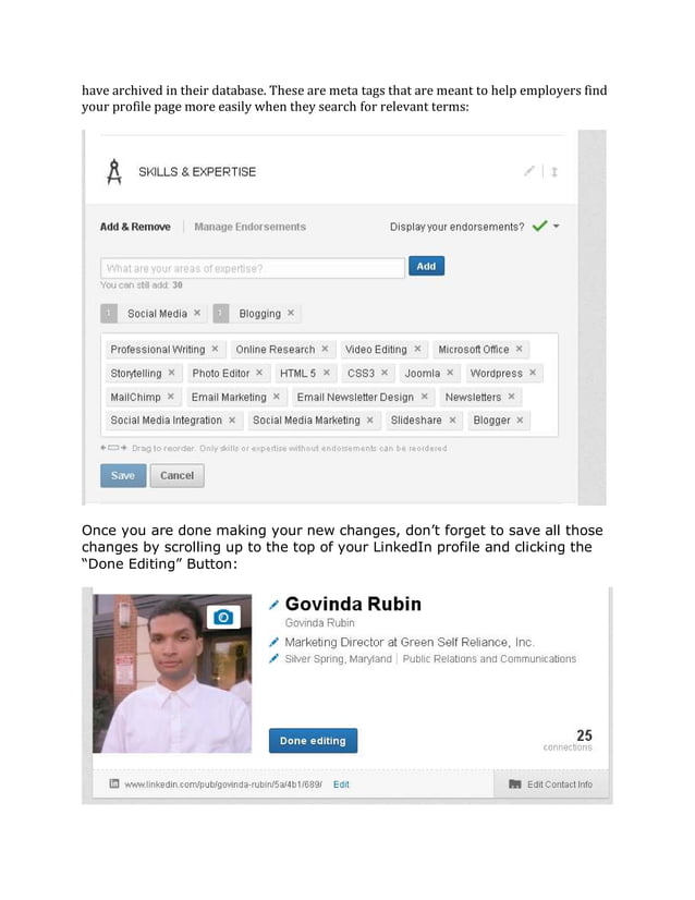 Linkedin Tutorial | PDF