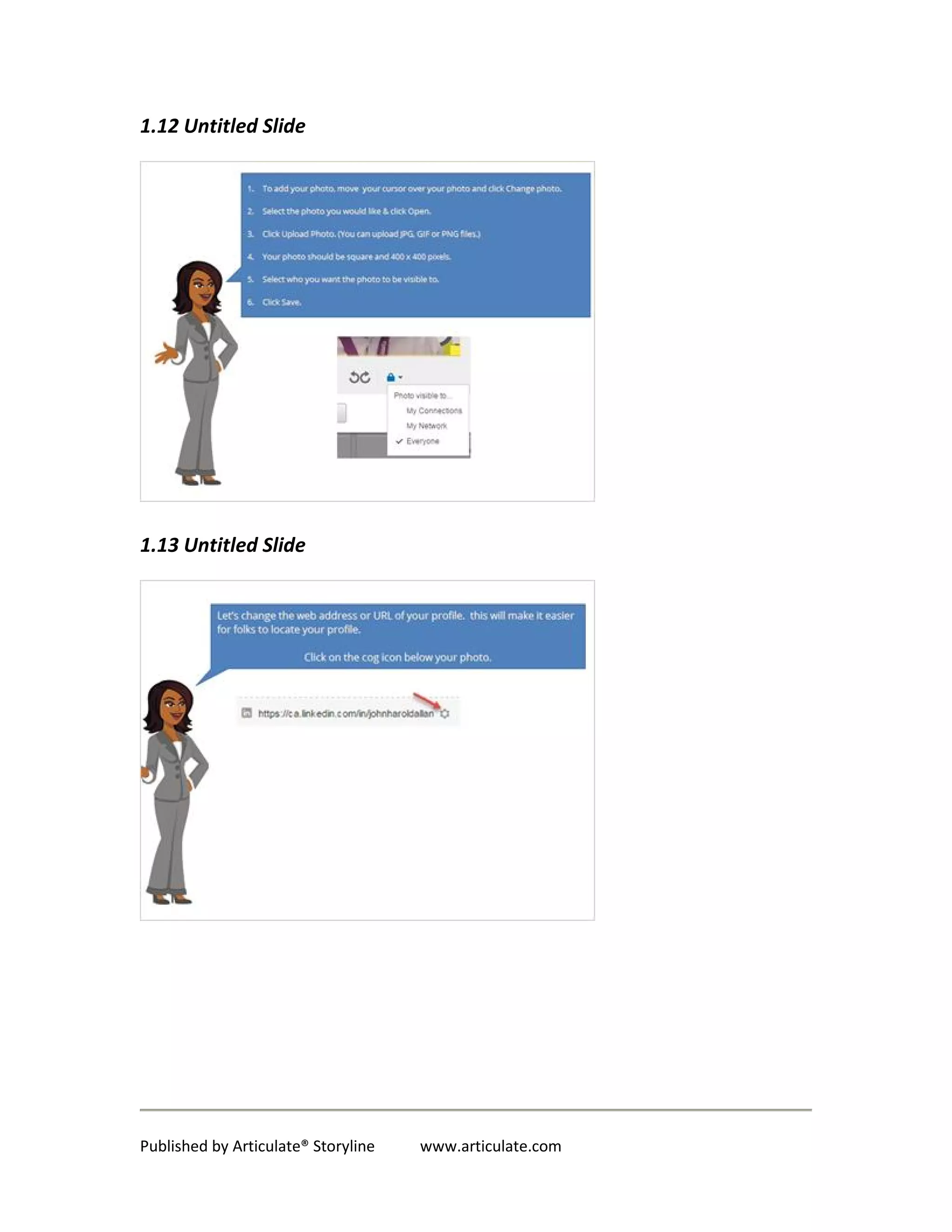 Getting Started with LinkedIn workshop | PDF