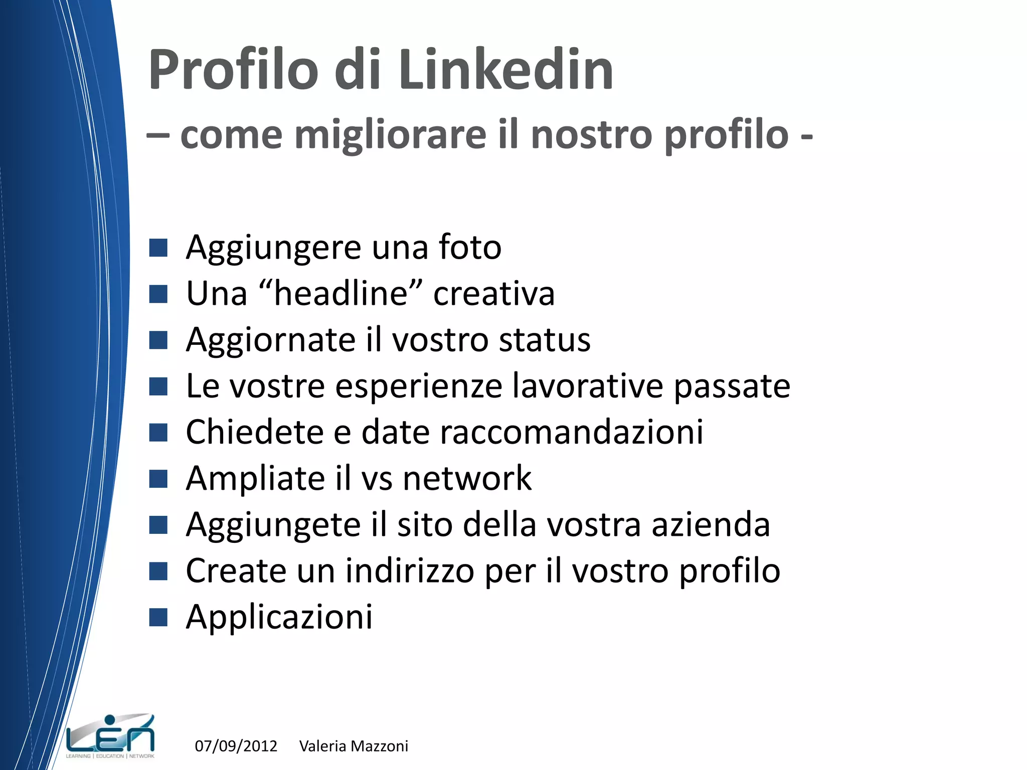 Linkedin per Recruiter | PDF