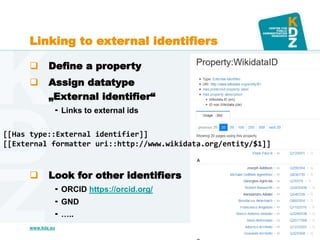 Linked Open Data with Semantic MediaWiki | PPT