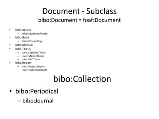 LinkedLab Ontology - Specification | PPTX | Technology & Computing