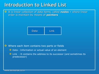 Linked list | PPT