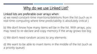 Linked list | PPT