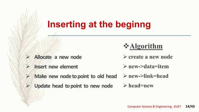 Singly And Circular Linked List Pptx Programming Languages Computing 9150