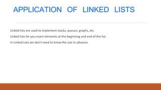 Linked list | PPTX