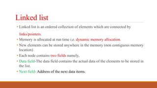 Linked list | PPTX