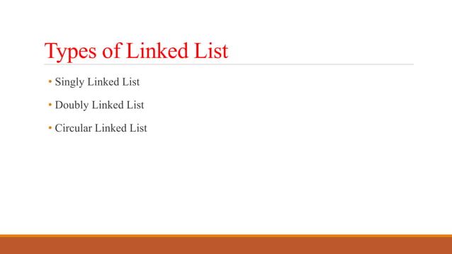 Linked list | PPTX