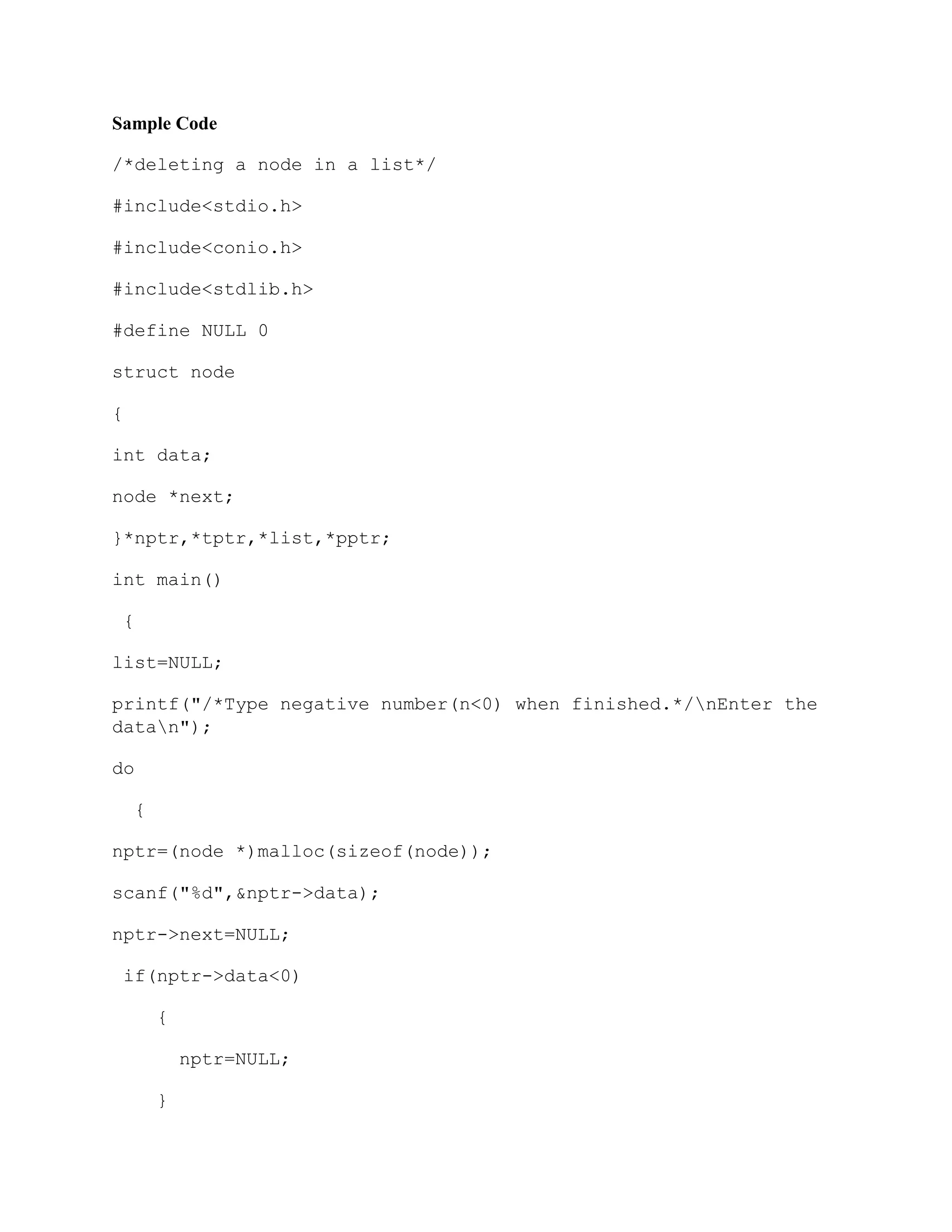 Linked list | PDF | Programming Languages | Computing