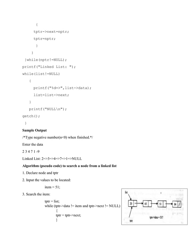 Linked list | PDF | Programming Languages | Computing