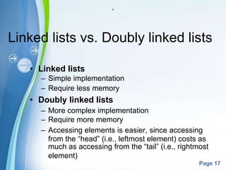 Linked list.pptx | Programming Languages | Computing