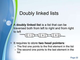 Linked list.pptx | Programming Languages | Computing