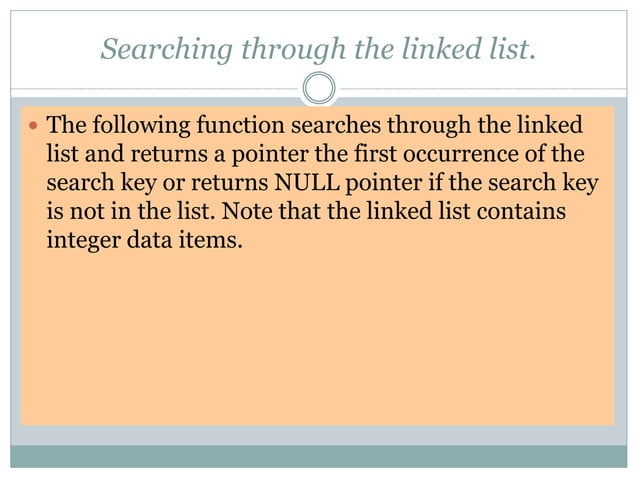 Linked List.ppt Linked List Datastructure concepts | PPT