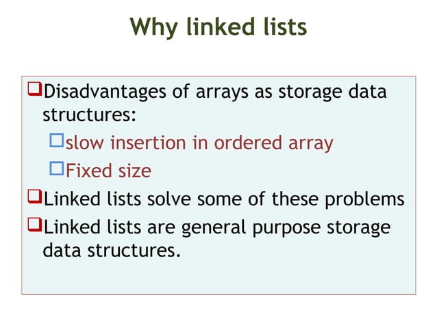 Data Structures with C Linked List | PPT