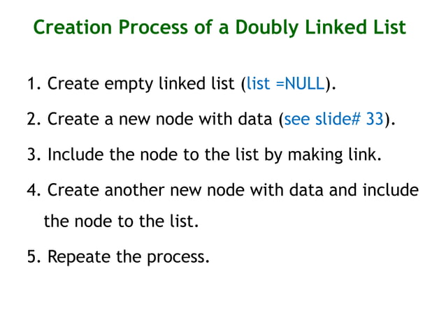 Data Structures with C Linked List | PPT