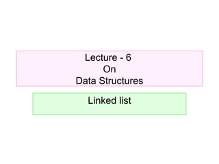 linked list2.ppt linked list part 2 ppt | PPT