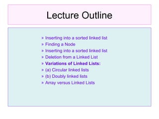 linked list2.ppt linked list part 2 ppt | PPT