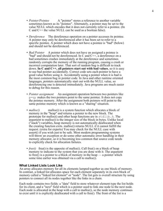 Linked list basics | PDF