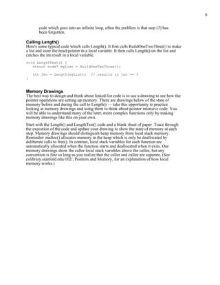 Linked list basics | PDF