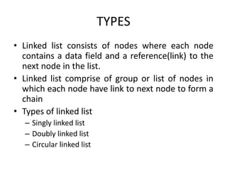 Linked list | PPTX