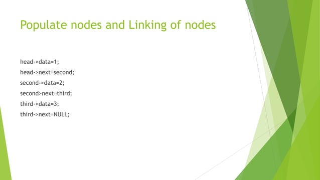 Linked List In C Ppt