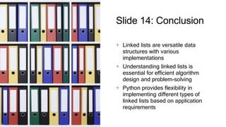 Linked List Presentation in data structurepptx | PPT