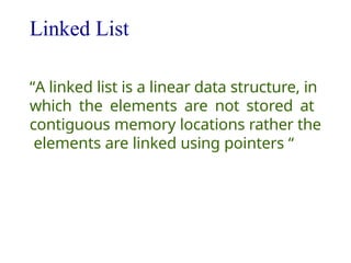 Linked Lists in Data Structures ppt .pptx