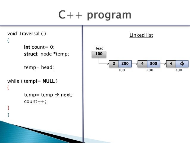 Linked list traversal | PPT | Free Download