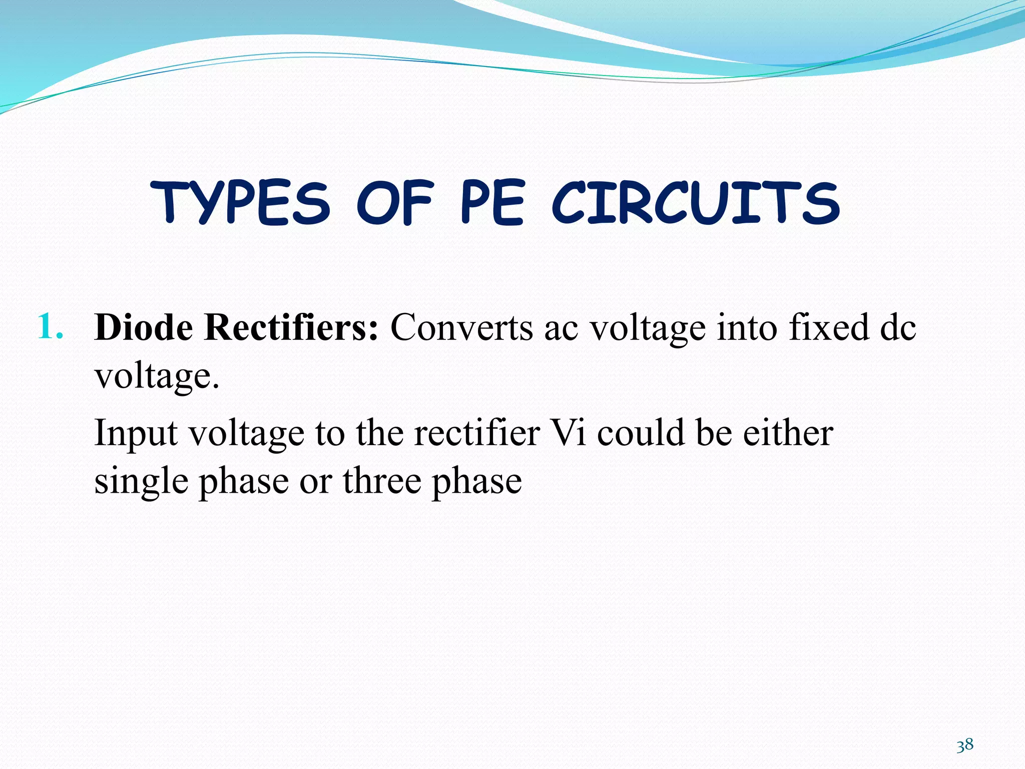 Power Electronics-Introduction | PPTX