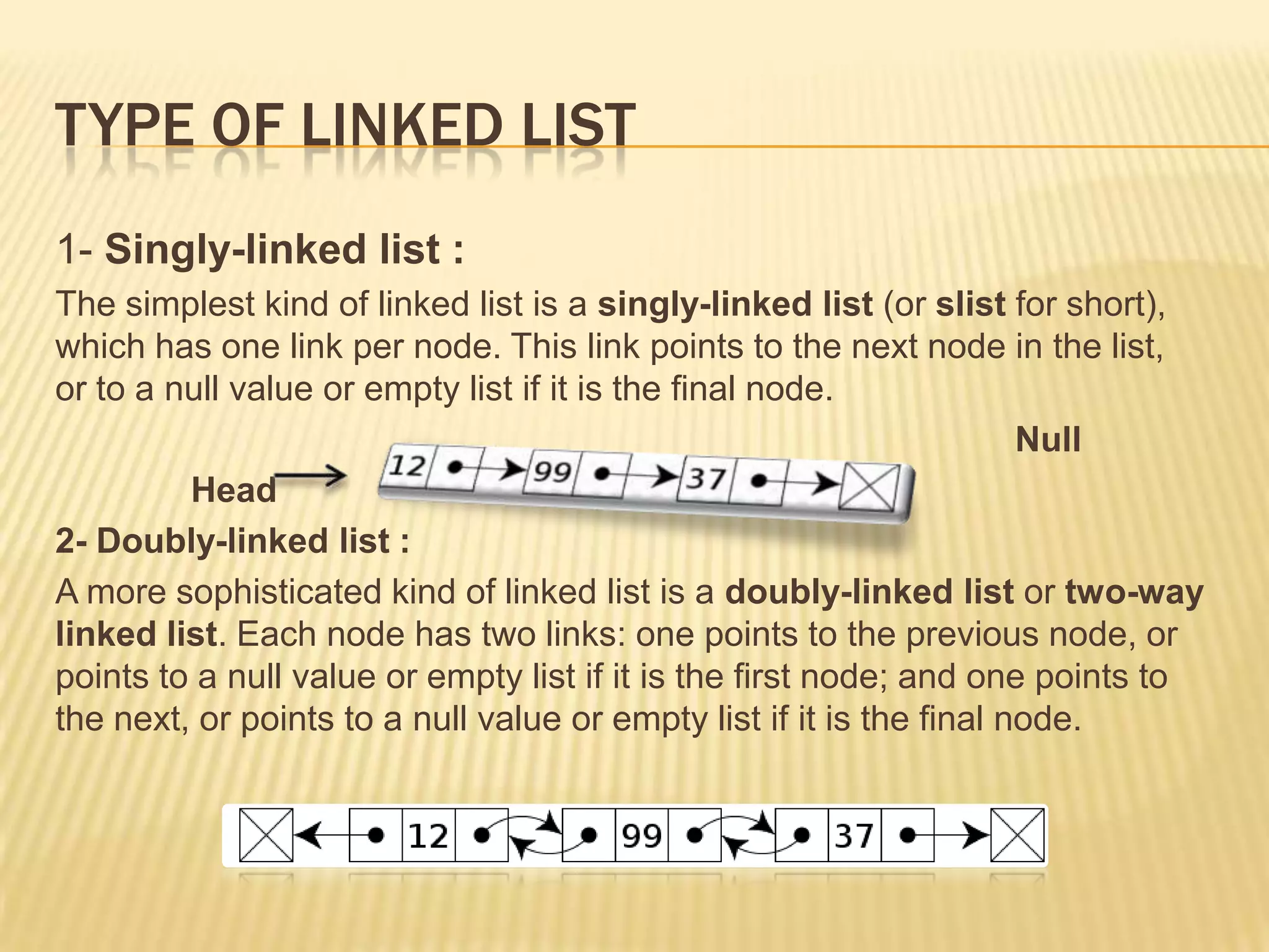 Linked stacks and queues | PPTX