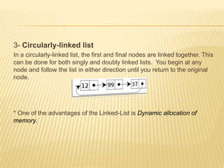 Linked stacks and queues | PPTX