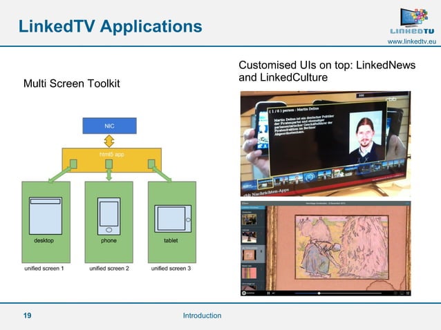 LinkedTV results at the end of the 3rd year | PPT