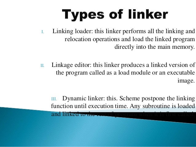 Linker and Loader Explained