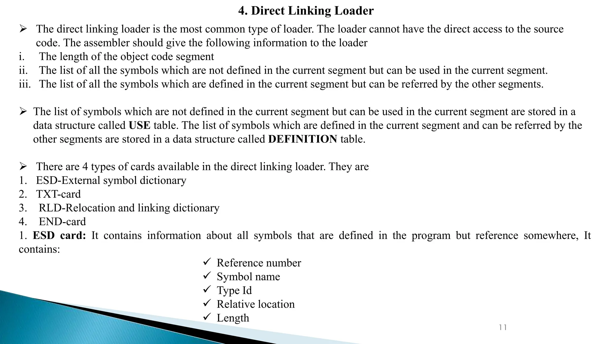 Linker And Loader Presentation In Compiler Design Pptx