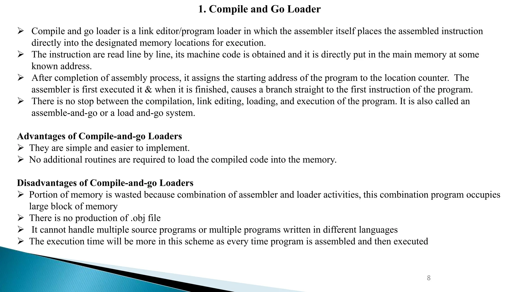 Linker And Loader Presentation In Compiler Design Pptx