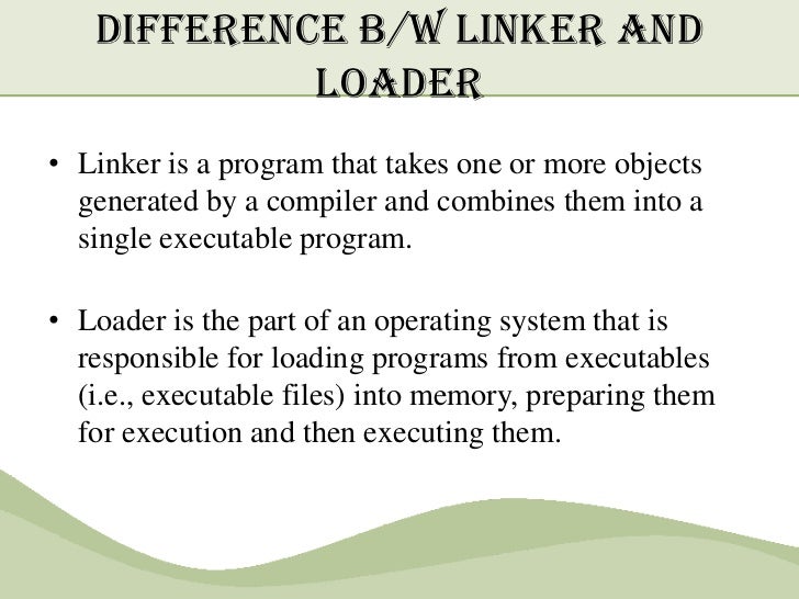Linkers