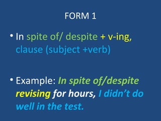 Linkers of contrast | PPT