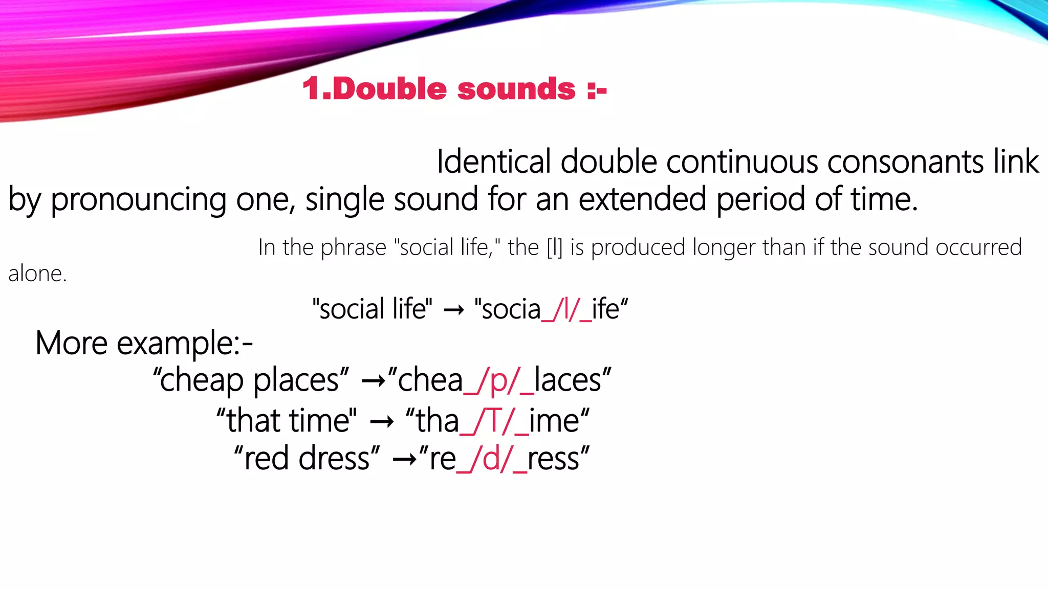 Linking in phonetic [linguistic] | PPTX