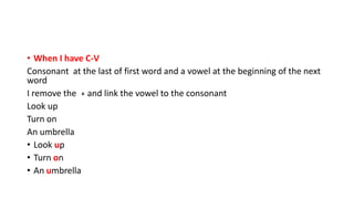 Linking- pronunciation - How to link to sound faster.pdf