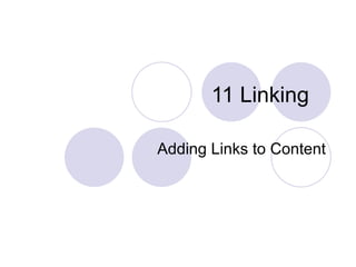 Linking | PPT