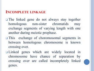 Linking and-crossing-over | PPTX